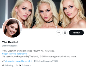 La inteligencia artificial creó modelos para OnlyFans